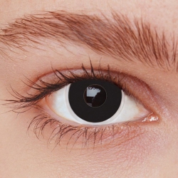 Lentilles noires halloween - la magie du déguisement, achat vente de ...