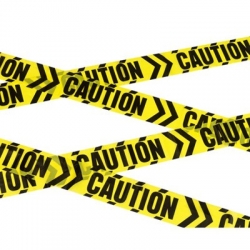 Banderole attention danger - la magie du déguisement - décors pour ...