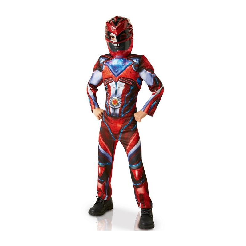 Déguisement Power Ranger rouge luxe enfant - la magie du déguisement ...