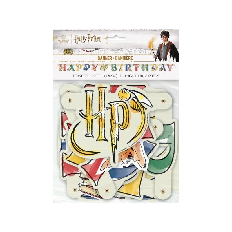 Bannière anniversaire Harry Potter - Magie du Déguisement