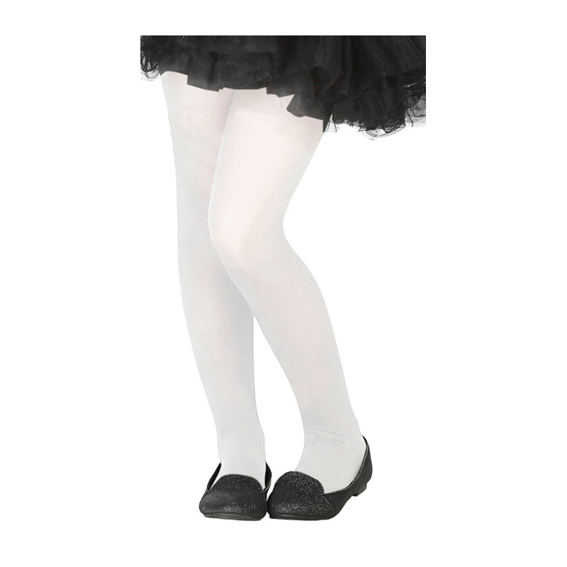 Collants blancs pour enfant - la magie du déguisement