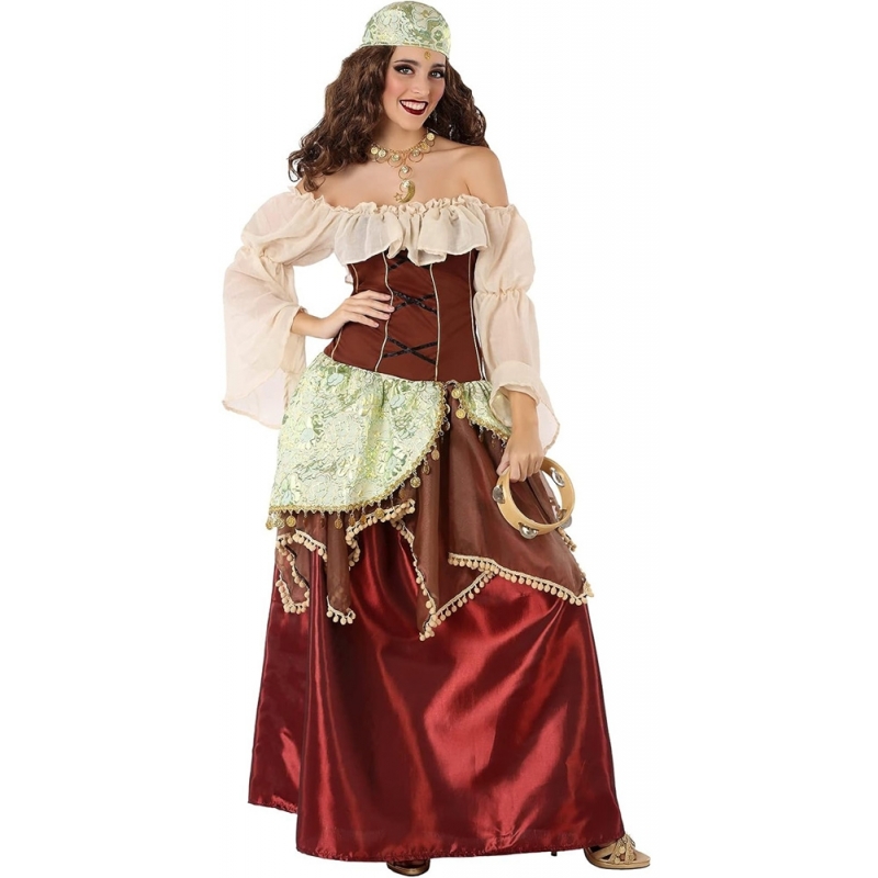 Costume médiéval femme princesse blanche - la magie du deguisement ...